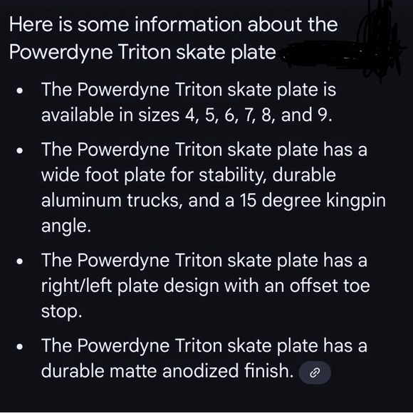 Powerdyne | Other | Powerdyne Triton Roller Skate Plates | Poshmark